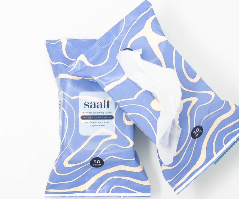 Mentrual Cup & Disc Wipes | Saalt