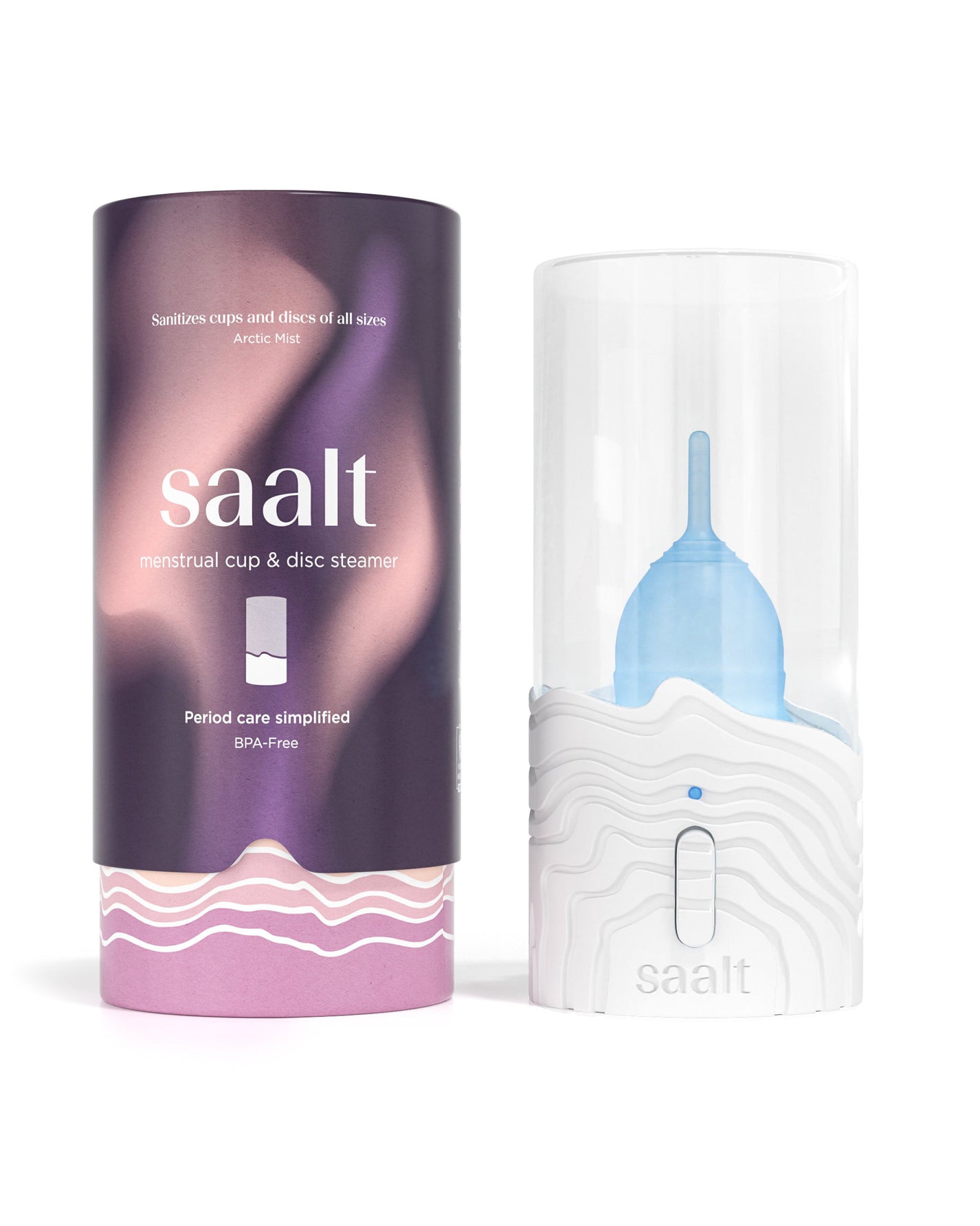Saalt Steamer: Efficient Menstrual Cup & Disc Cleaning | Saalt