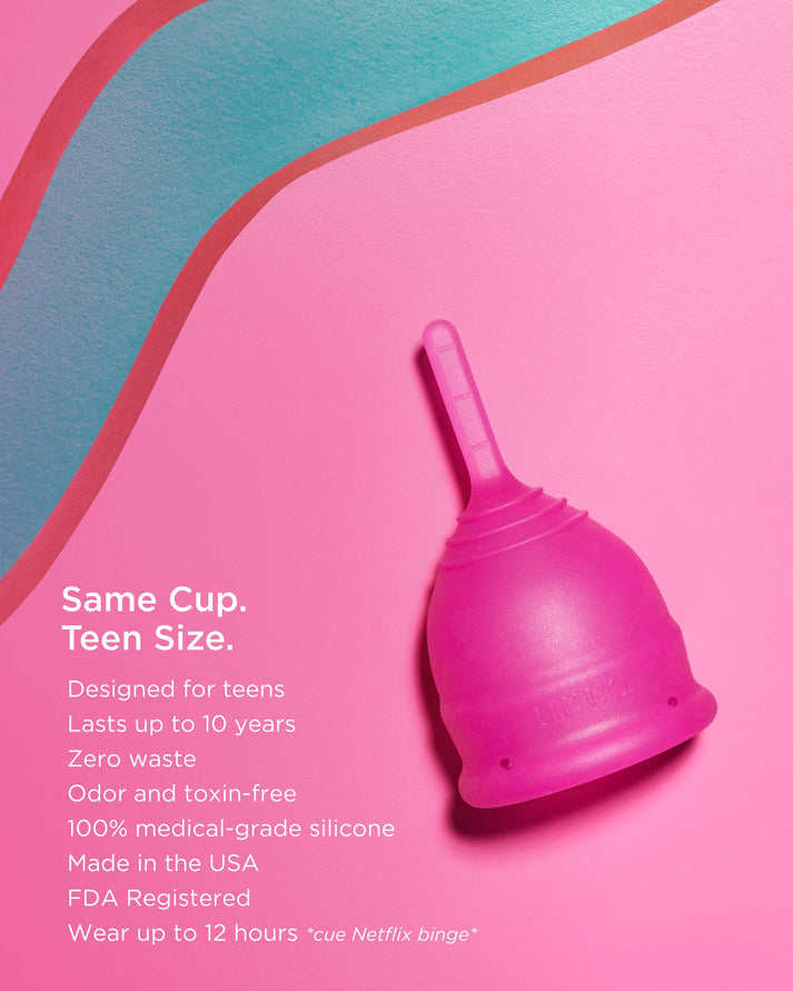 Saalt Teen Menstrual Cup | Comfortable, Reusable, Beginner Period Cup ...
